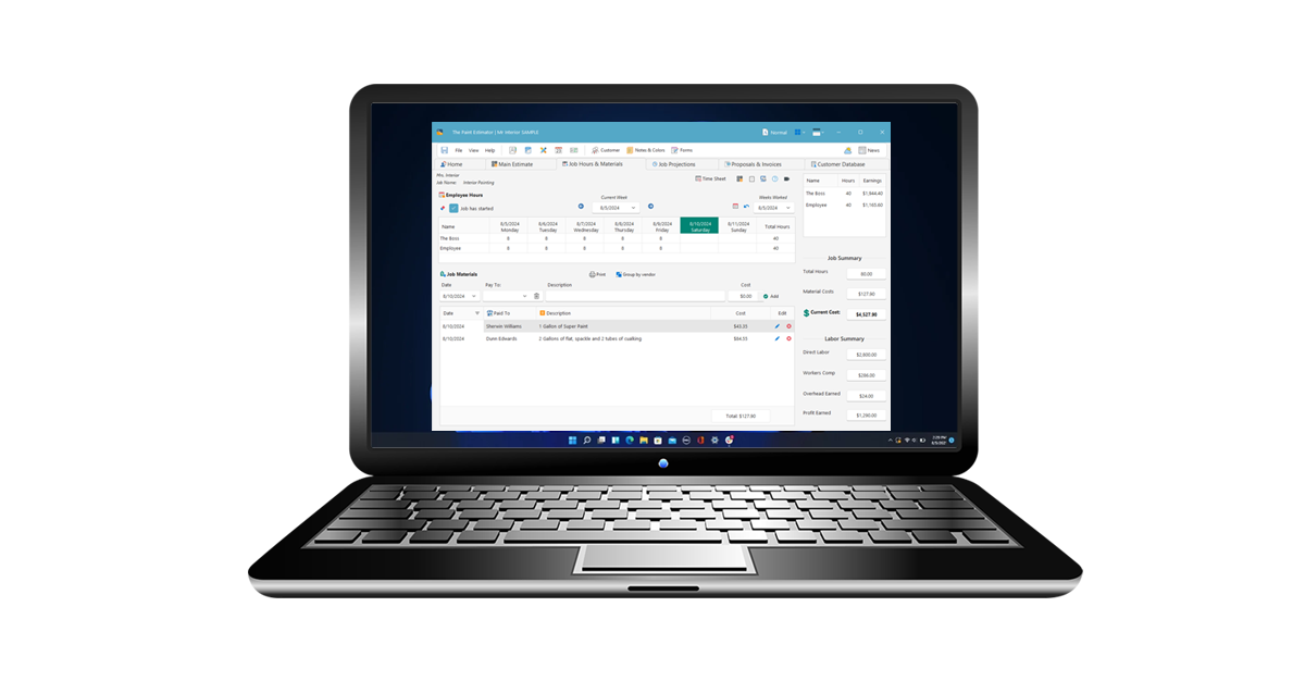 The Paint Estimator | Estimating Software for Painting Contractors